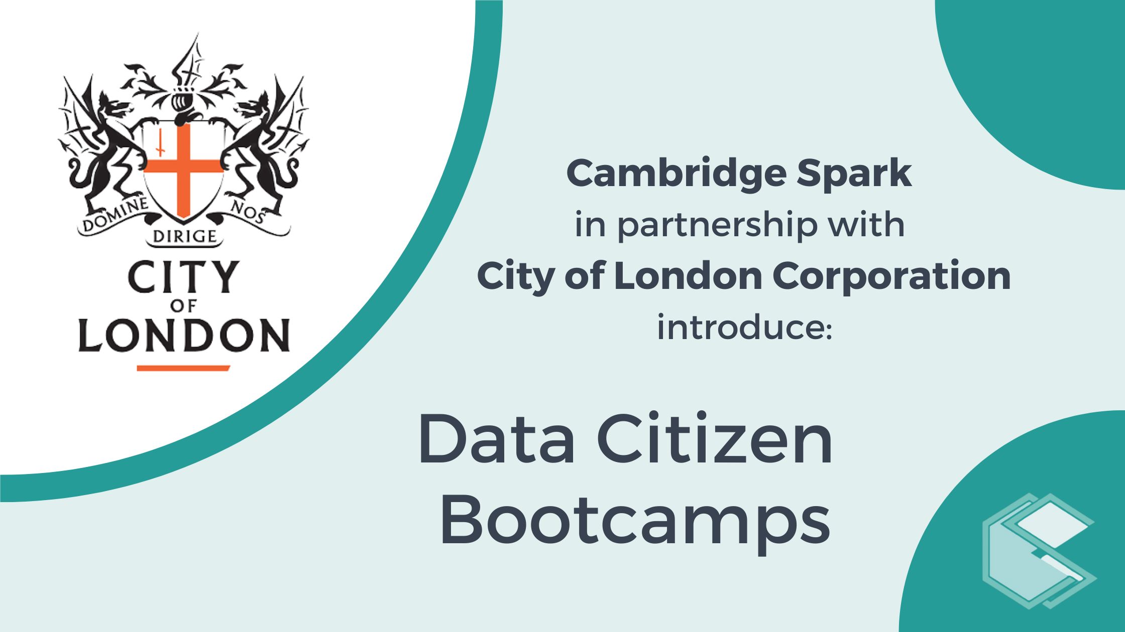 Cambridge Spark partners with City of London to deliver Data Skills Bootcamp